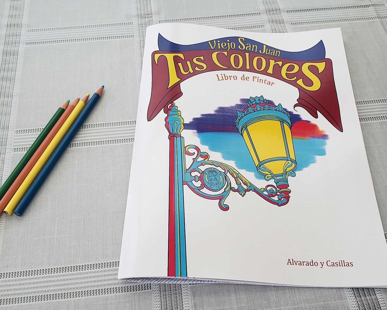Old San Juan Coloring Book, Puerto Rico: Tus Colores - Etsy