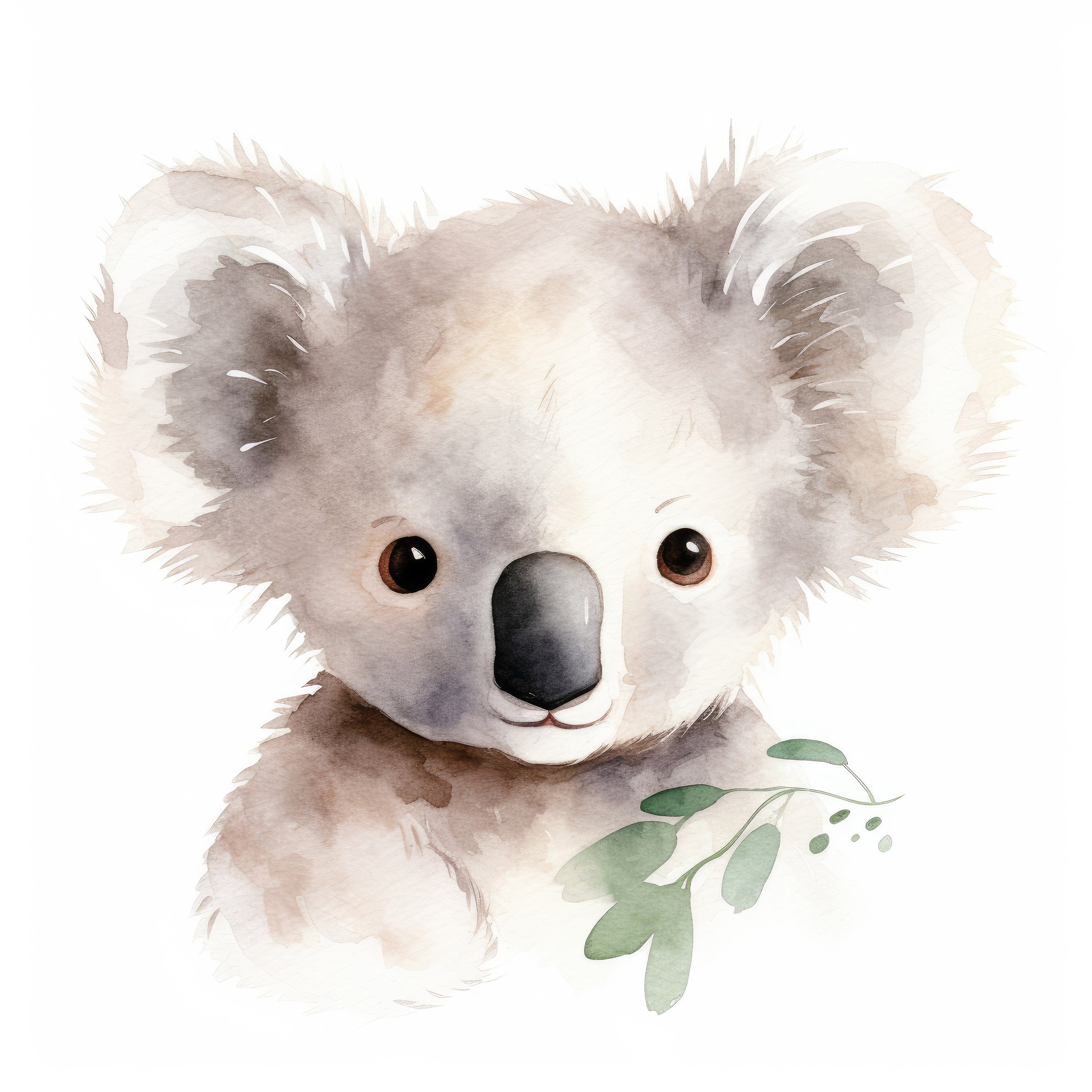 Cute Koala Clipart | 10 High Quality JPG | Scrapbooking, Card Making ...