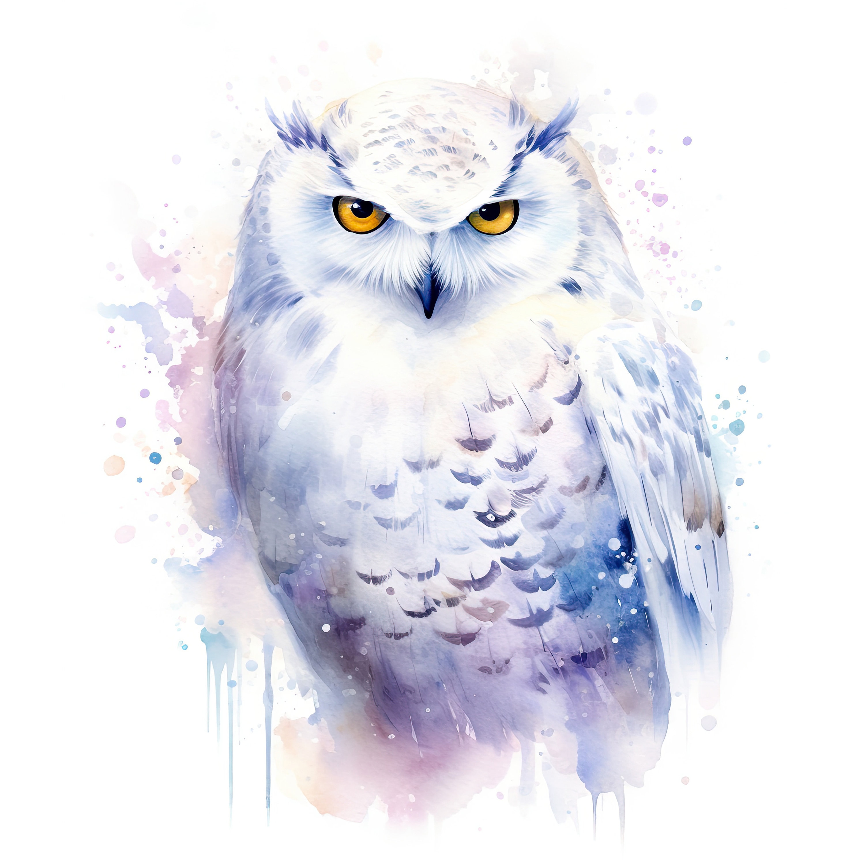 Snowy Owl Clipart 10 High Quality JPG Scrapbooking, Card Making ...
