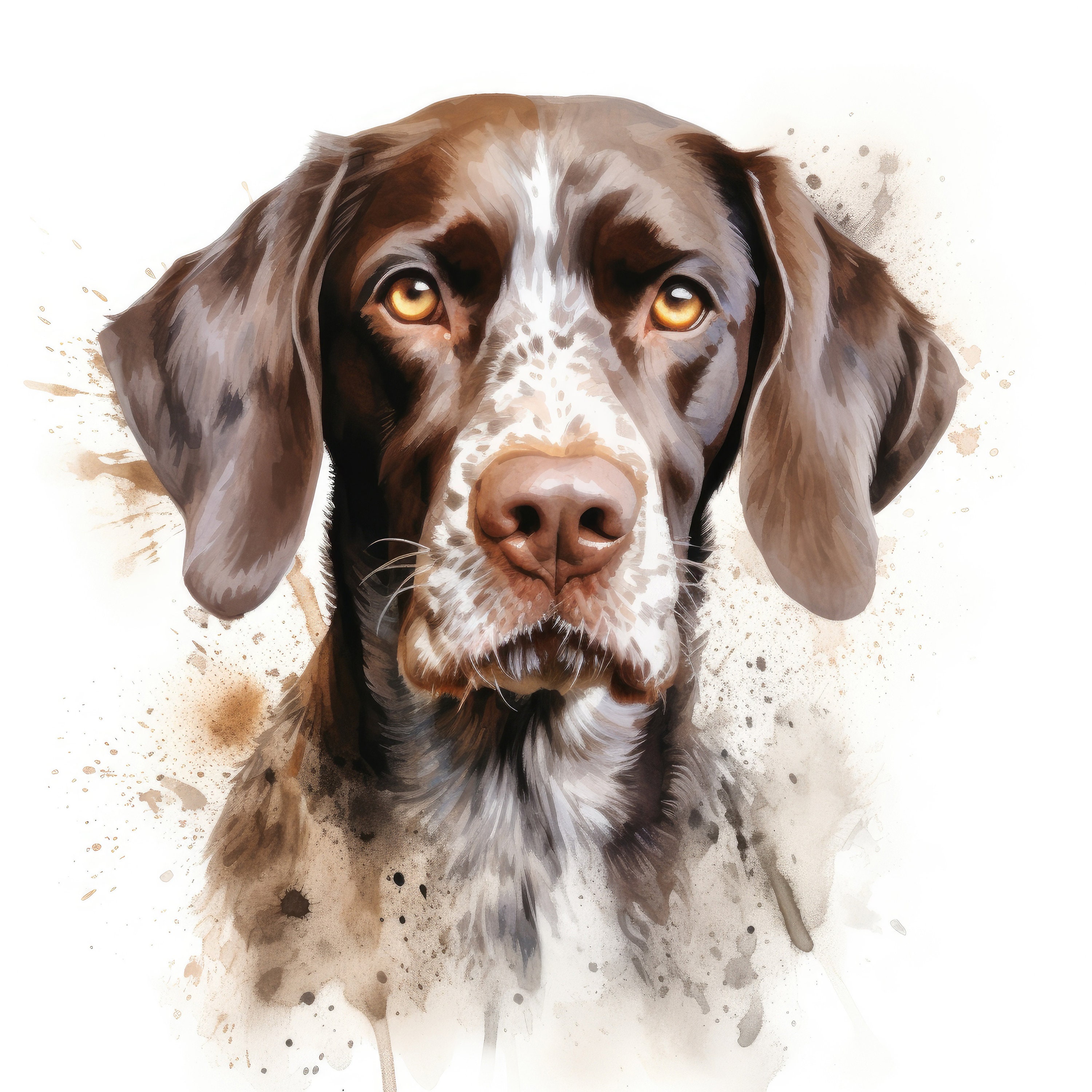 German Shorthaired Pointer Clipart 10 High Quality JPG - Etsy