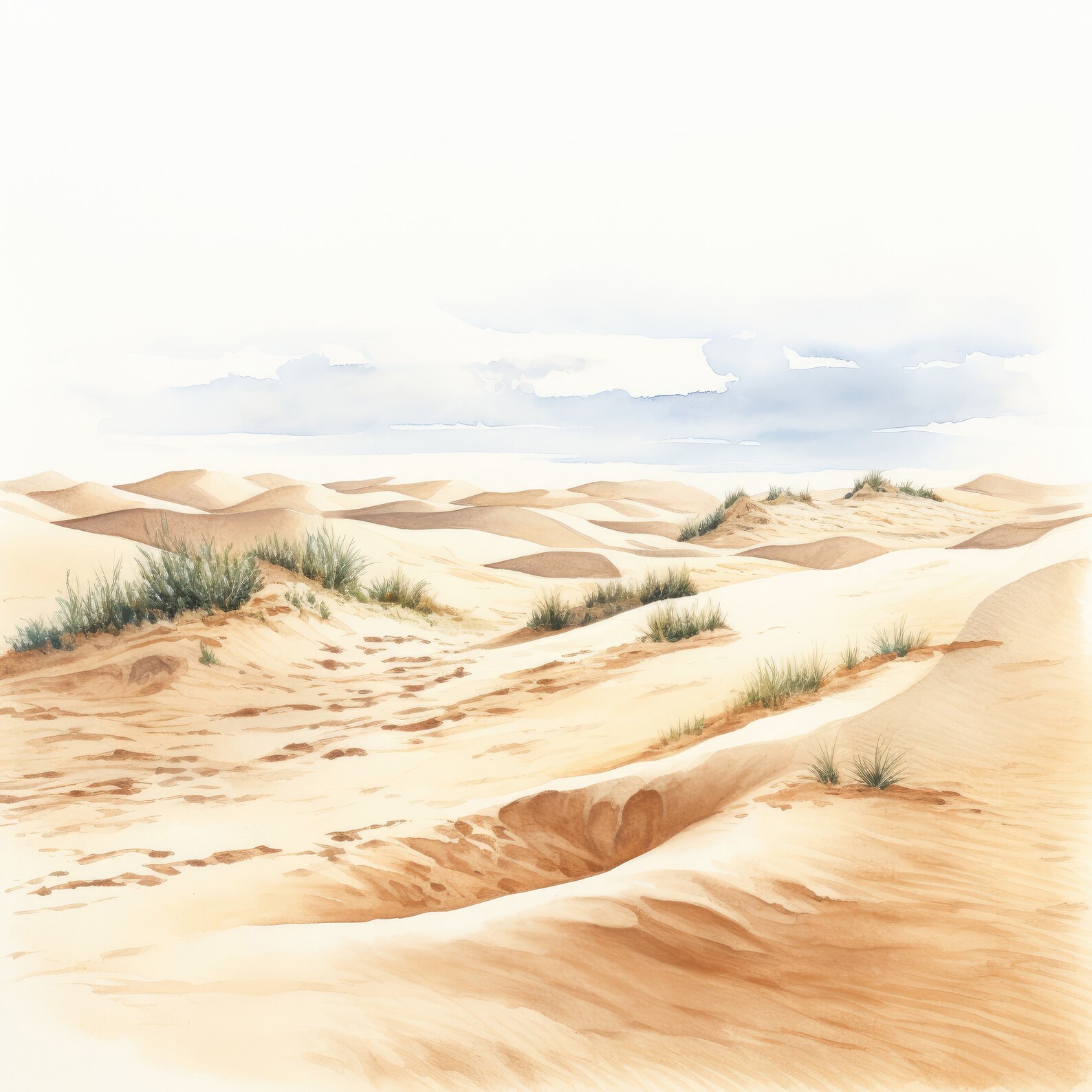 Sand Dunes Clipart Landscape | 10 High Quality JPG | Scrapbooking, Card ...