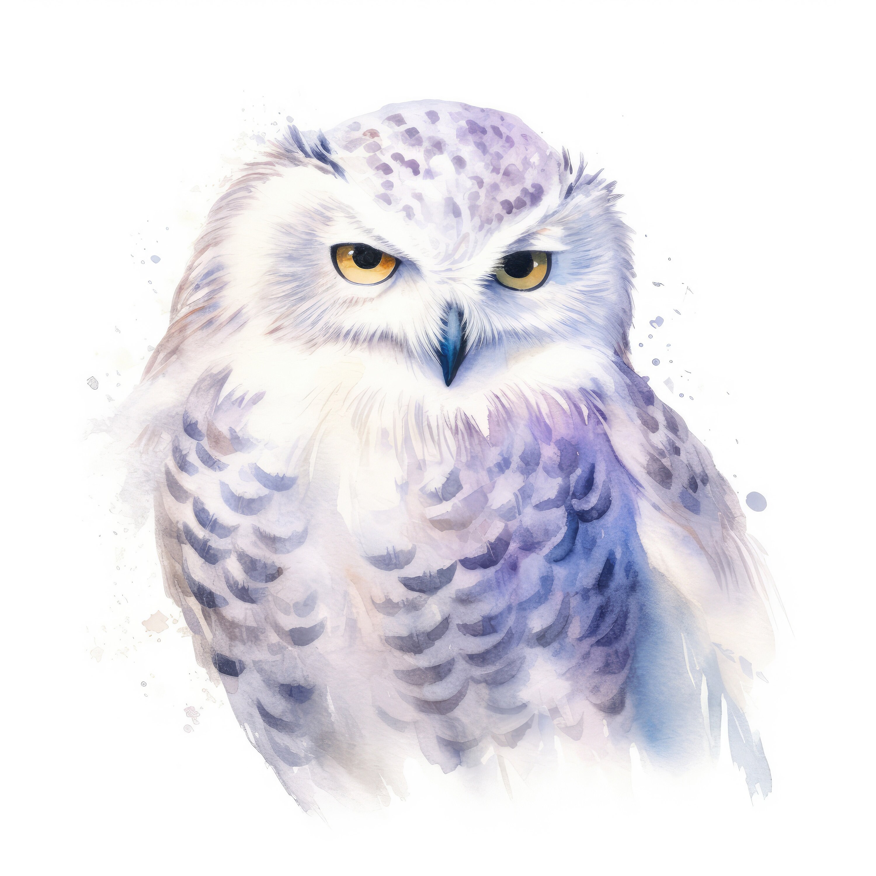 Snowy Owl Clipart | 10 High Quality JPG | Scrapbooking, Card Making ...