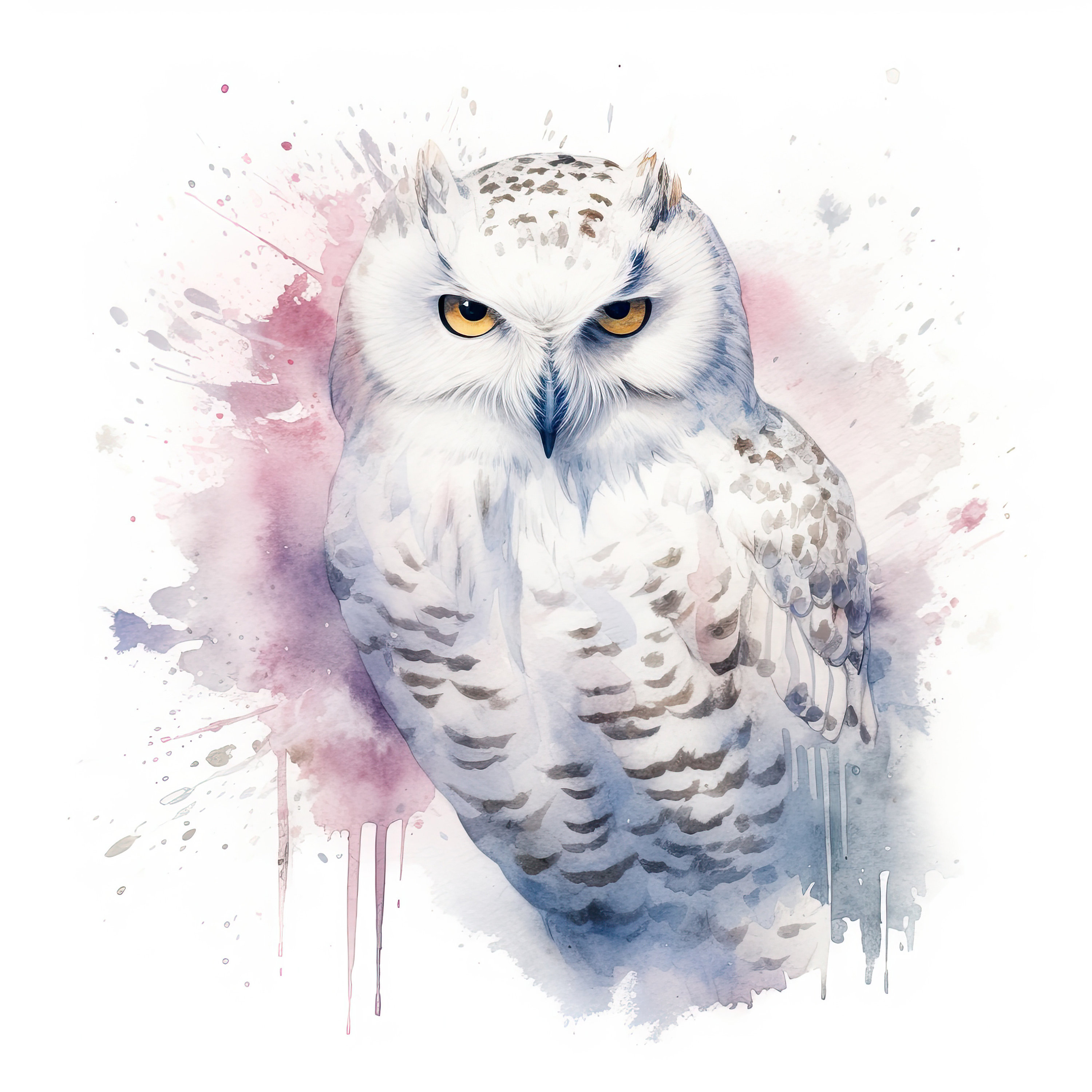 Snowy Owl Clipart | 10 High Quality JPG | Scrapbooking, Card Making ...