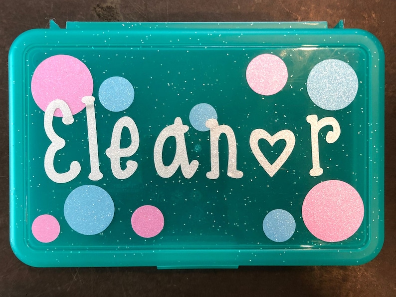 Polka Dot Pencil Box - Etsy