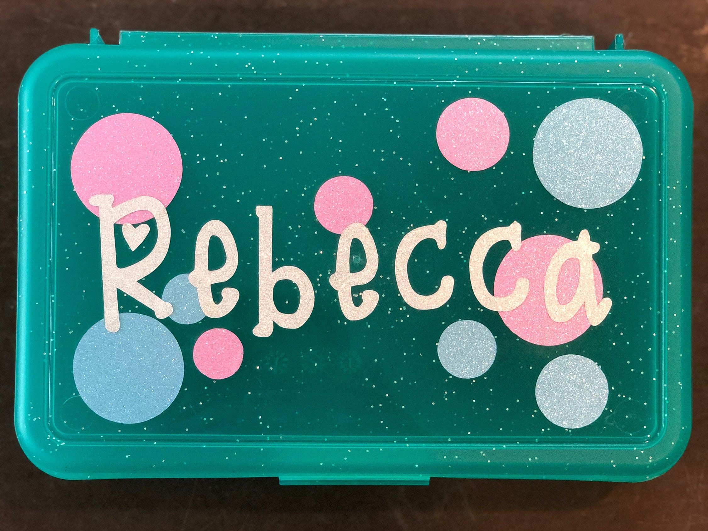 Polka Dot Pencil Box - Etsy