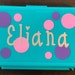 Polka Dot Pencil Box - Etsy