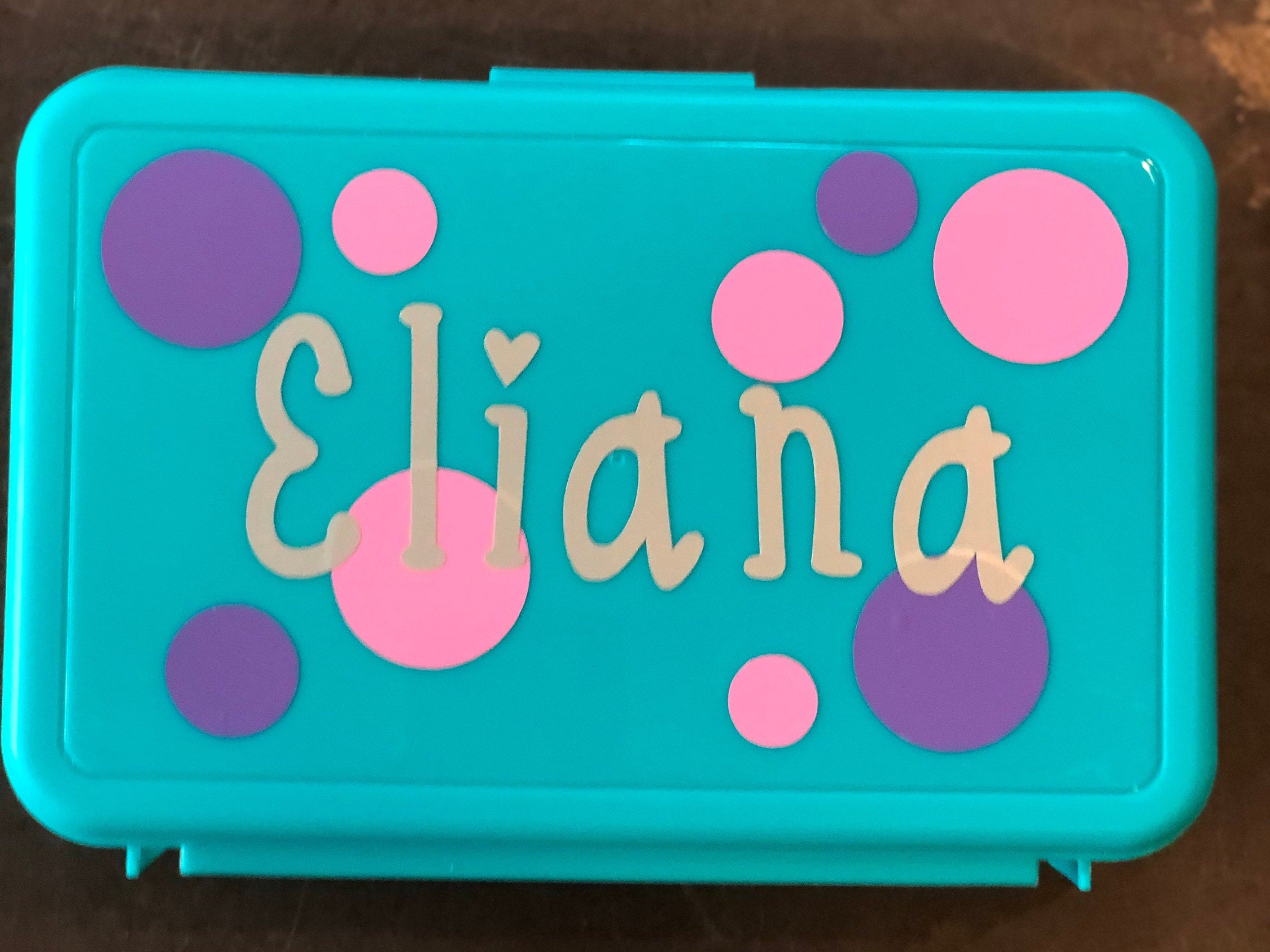 Polka Dot Pencil Box - Etsy