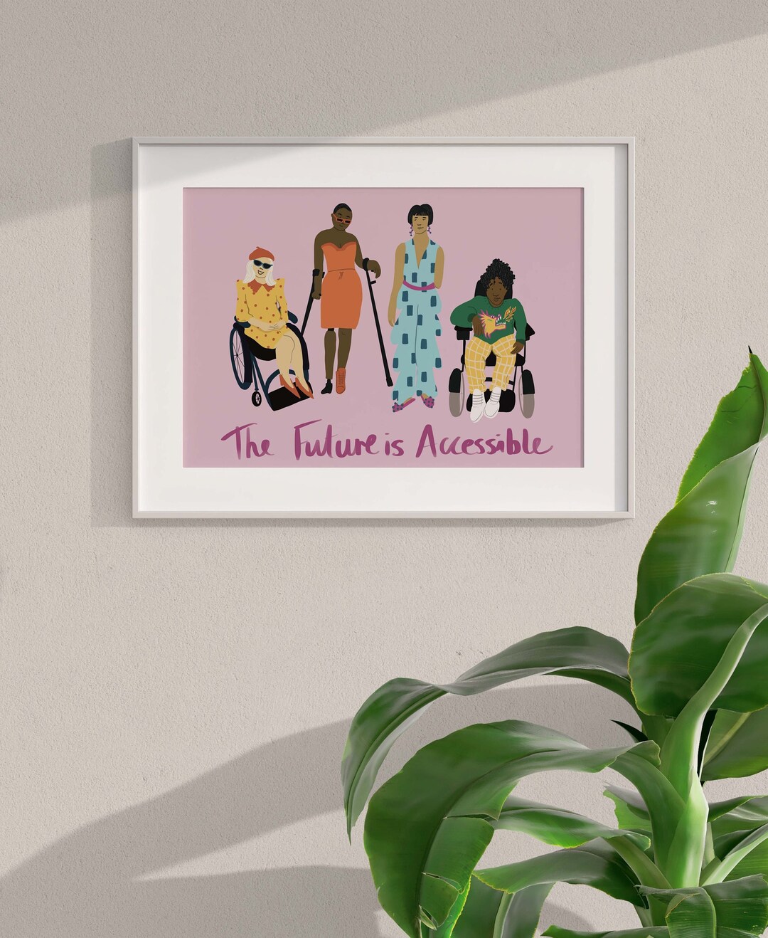 The Future is Accessible Art Print - Etsy