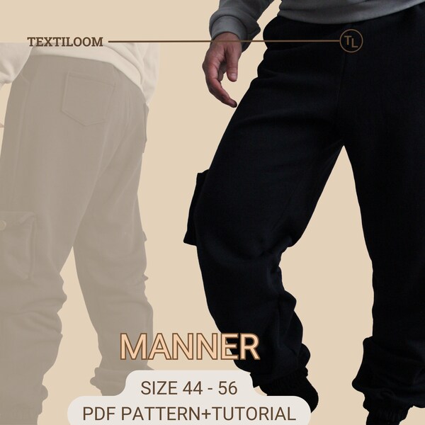 Sweatpants Pattern - Etsy