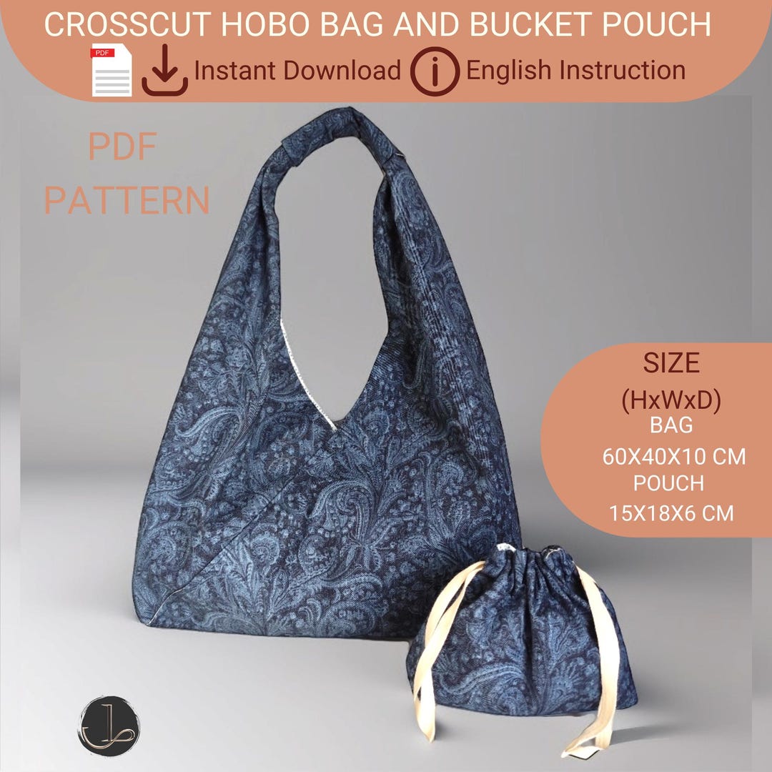 Hobo Bag Sewing Pattern /PDF Sewing Pattern/instant Download ...