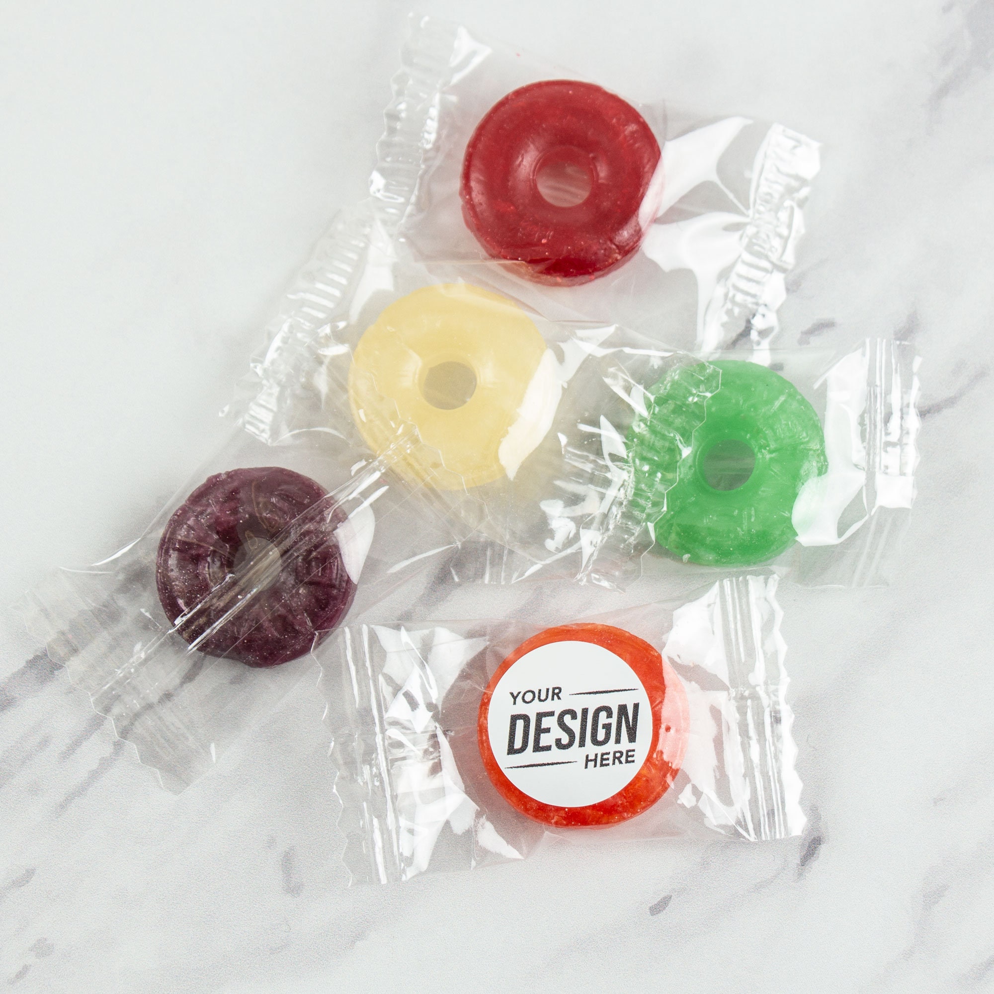 Add You Logo Brand or Design - Custom Life Saver Labels Stickers ...