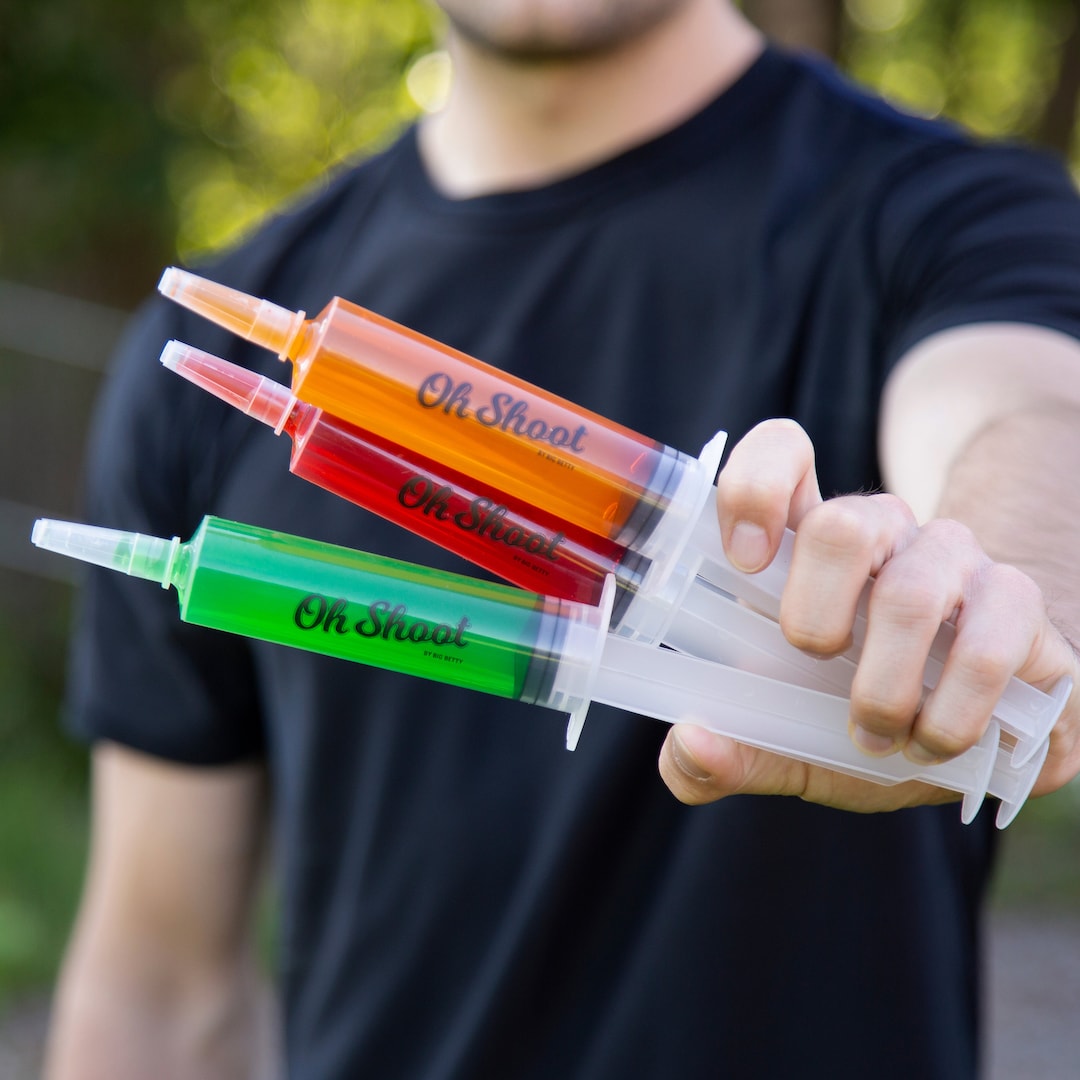 25pcs - Jello Shot Kit Labels and Syringes for Jello Shots - Options ...