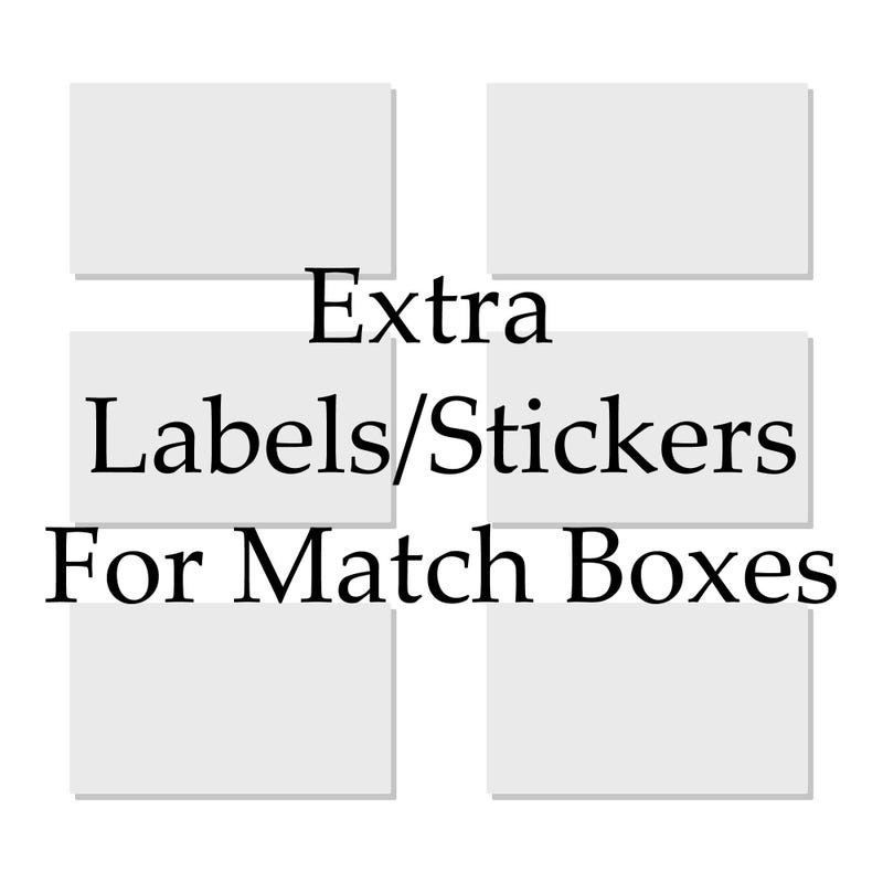 Custom Matchboxes - Etsy