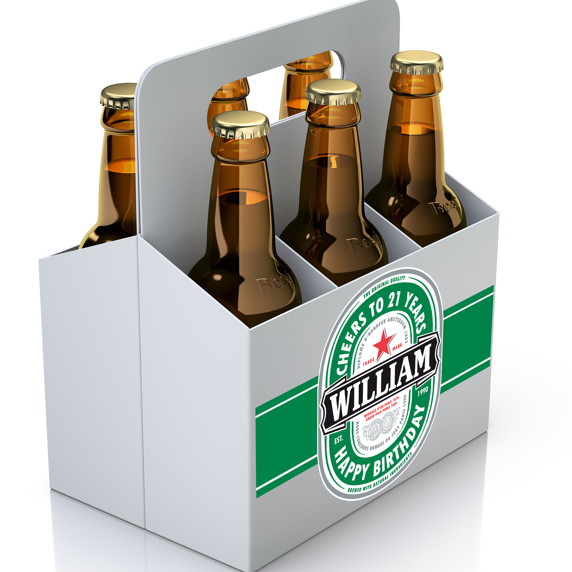 Personalized Beer Labels His or Her Favorite Beer Birthday - Etsy