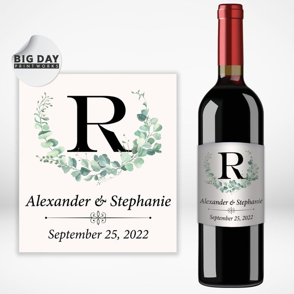 Custom Wine Labels - Etsy