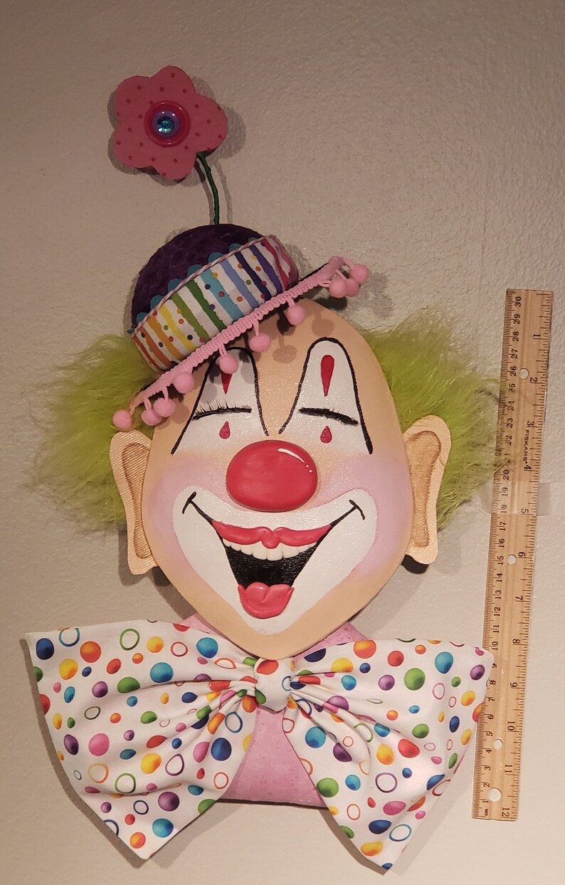 Clown Wreath Attachment - Etsy