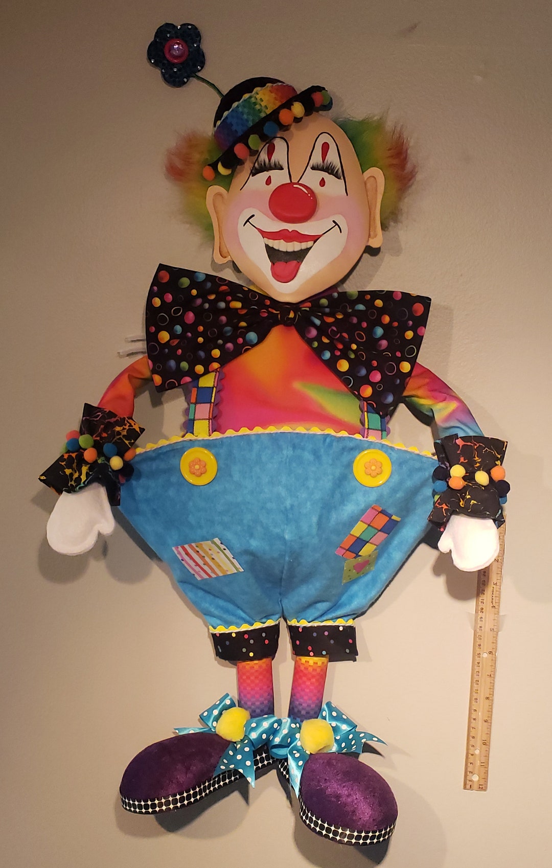 Full Body Clown Wreath Attachment - Etsy