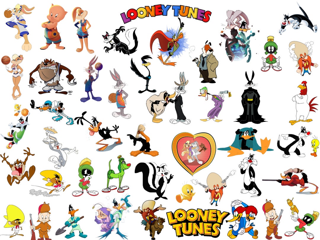 46 Pieces Looney TUNES Png - Etsy
