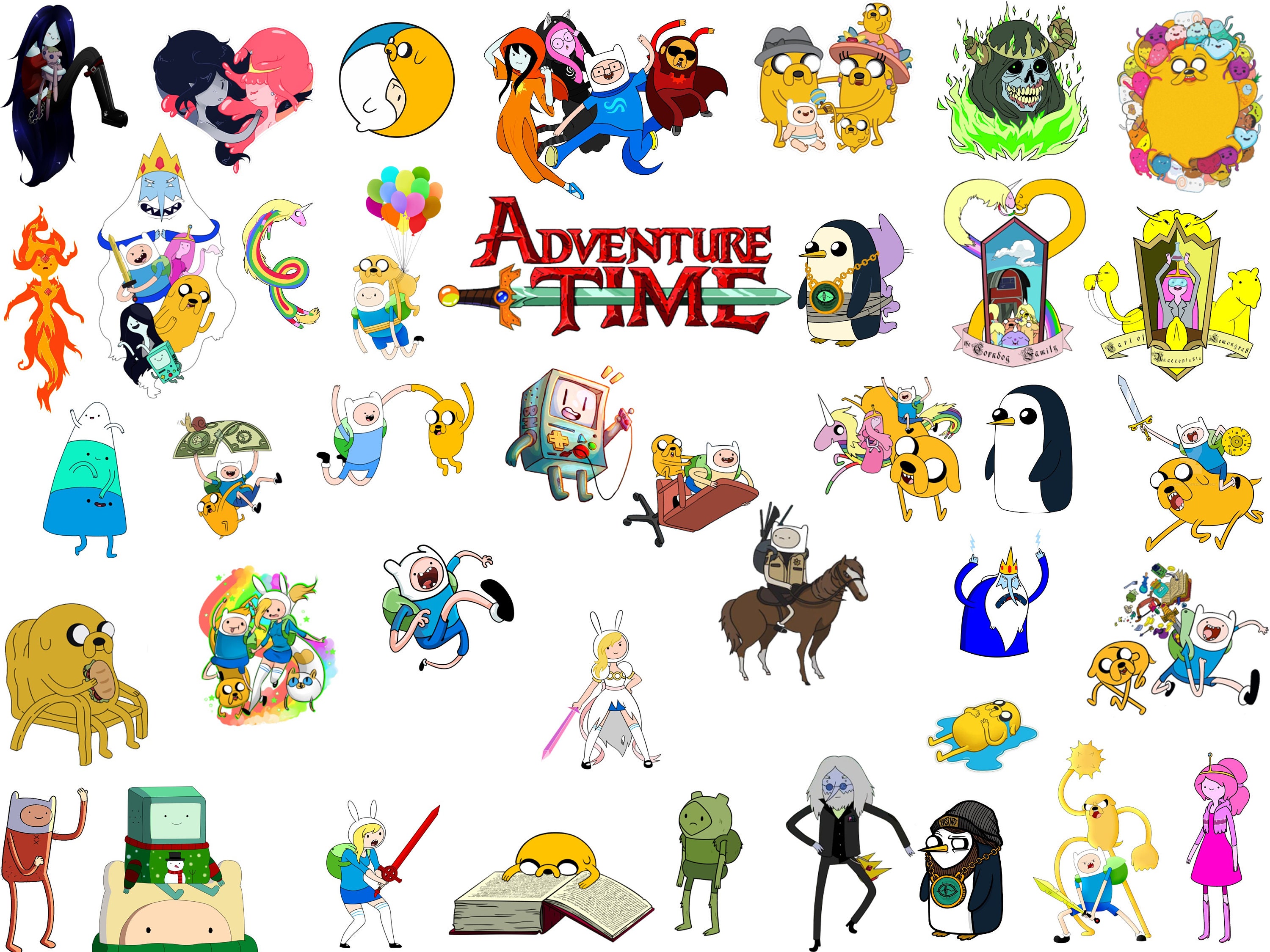 Adventure Time With Finn And Jake All Characters