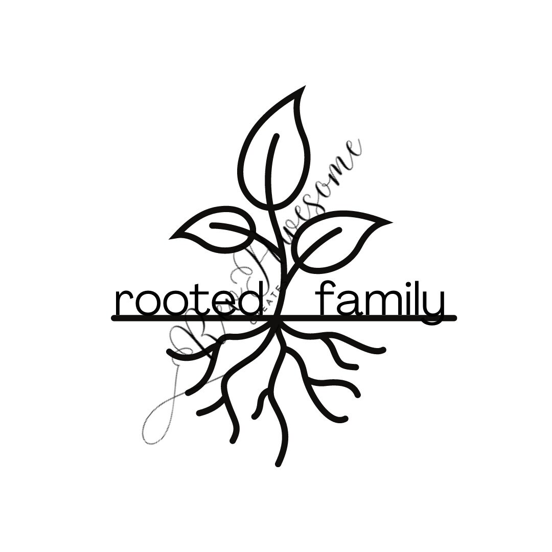Rooted Family SVG/PNG - Etsy