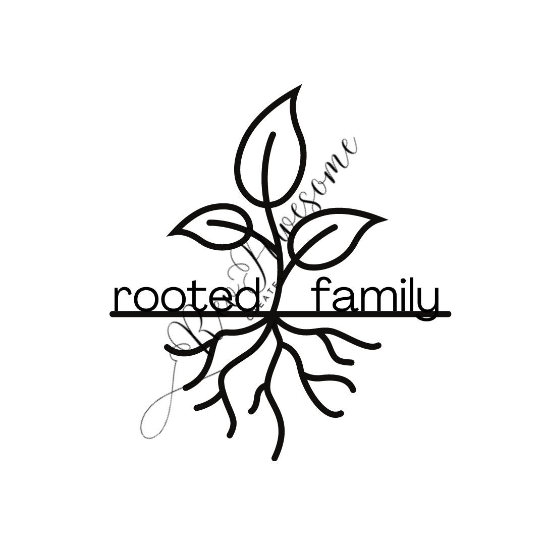 Rooted Family SVG/PNG - Etsy
