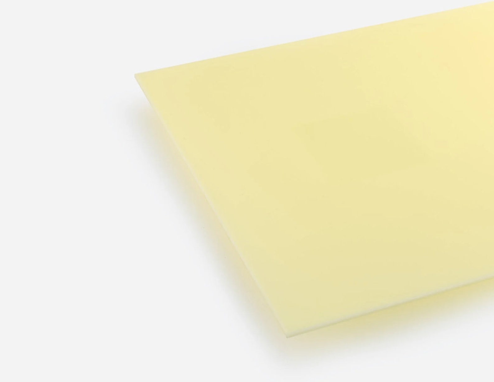 1/8 3mm Ivory Cream off White Acrylic Solid Color Plexiglass Sheet 0. ...