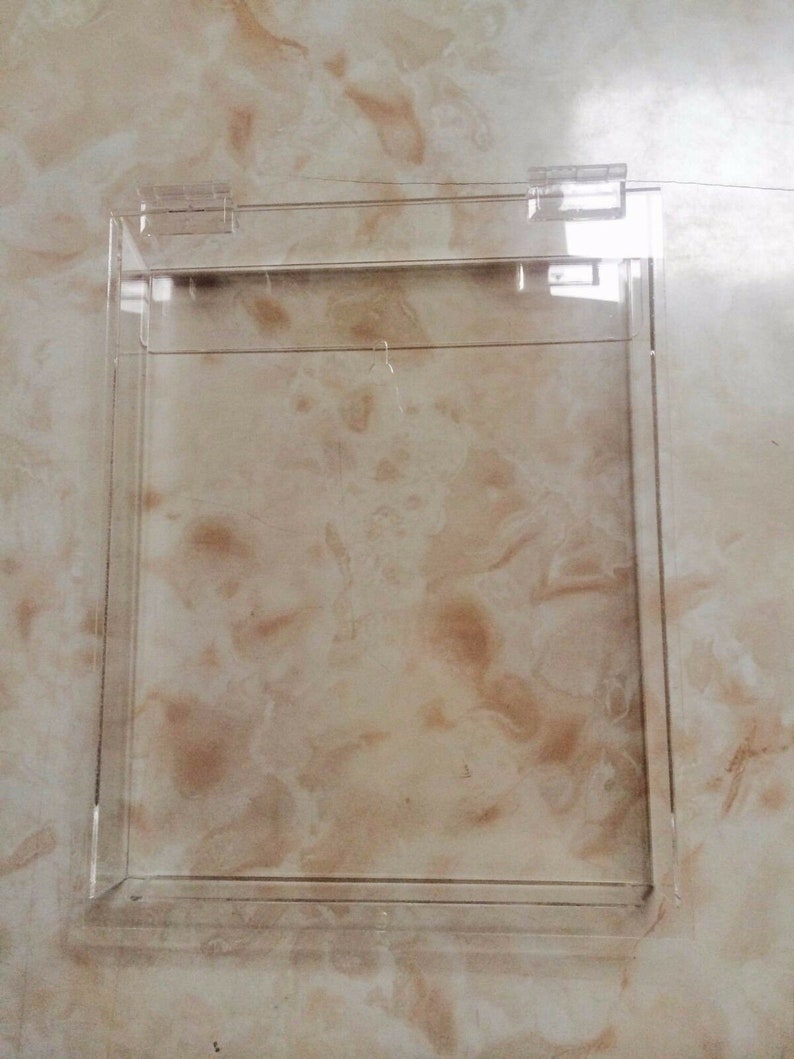 Large Brochure Box Brochure Holder Flyer Box Clear Outdoor - Etsy