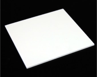 1/8 3mm Solid White Acrylic Plexiglass Sheet Thick | Etsy