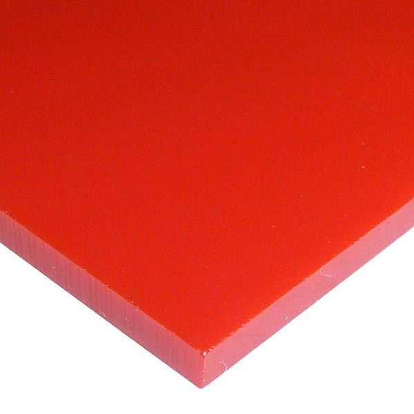 Red Acrylic Sheet - Etsy