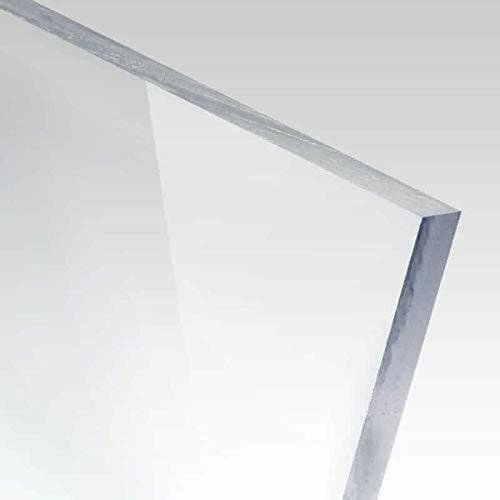 1/4" (6mm) Clear Polycarbonate Lexan Sheet 24" X 12" AZM New - Etsy