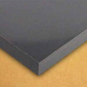 1/4" 6mm Gray Polycarbonate PVC Type 1 Sheet 12x12" AZM Clearance - Etsy