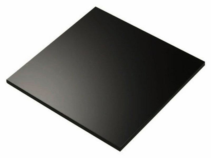 2 Pack 1/4" (6mm) Black Cast Acrylic 8"x12" Plexiglass Glossy Sheet AZM ...