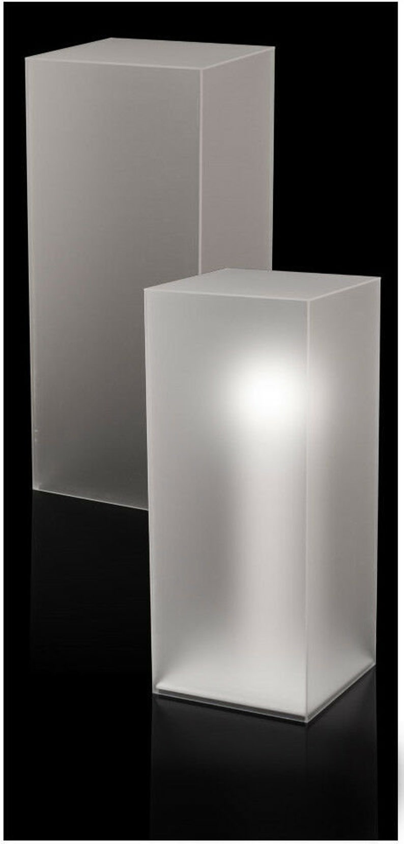 1/8" (3mm) Matte Acrylic Sheet Frosted Clear Plexiglass 24" X 12" P95 ...