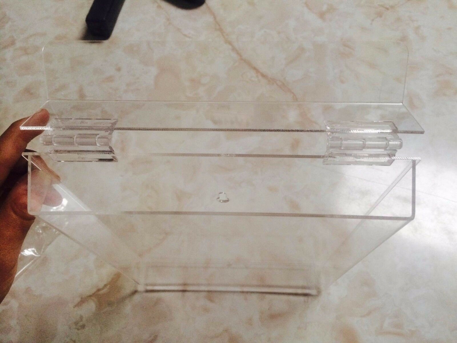 Large Brochure Box Brochure Holder Flyer Box Clear Outdoor - Etsy