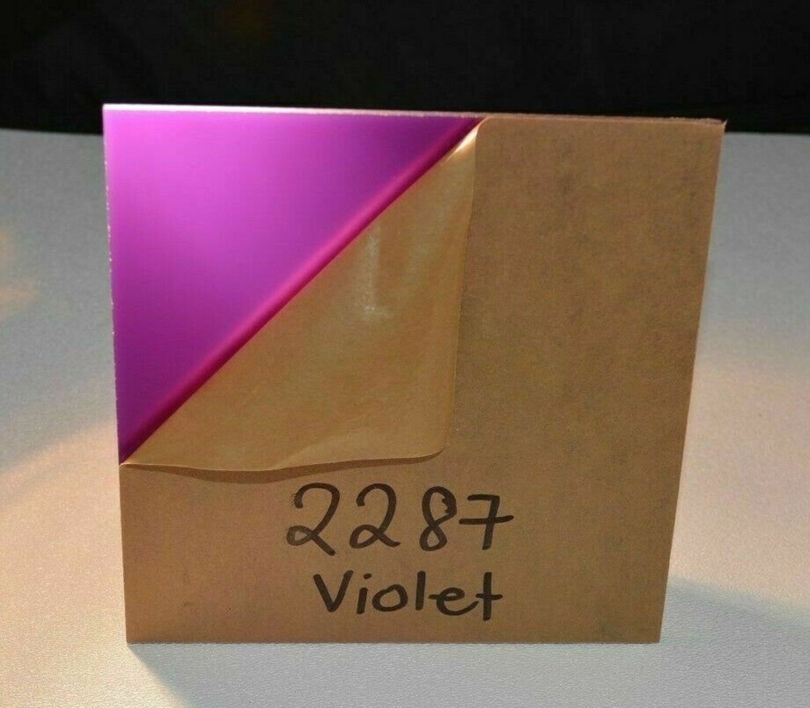 1/8 3mm Purple Violet 12x12 Translucent Acrylic Plexiglass Sheet AZM - Etsy