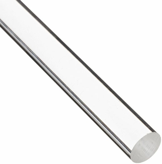 Clear Acrylic Round Rods 3/4 0.75 Diameter | Etsy