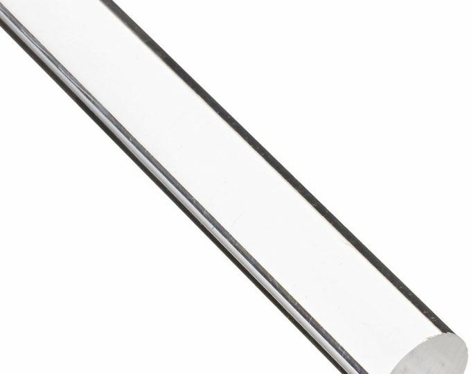 Clear Acrylic Round Rods 3/4 0.75 Diameter, 24 Length AZM - Etsy