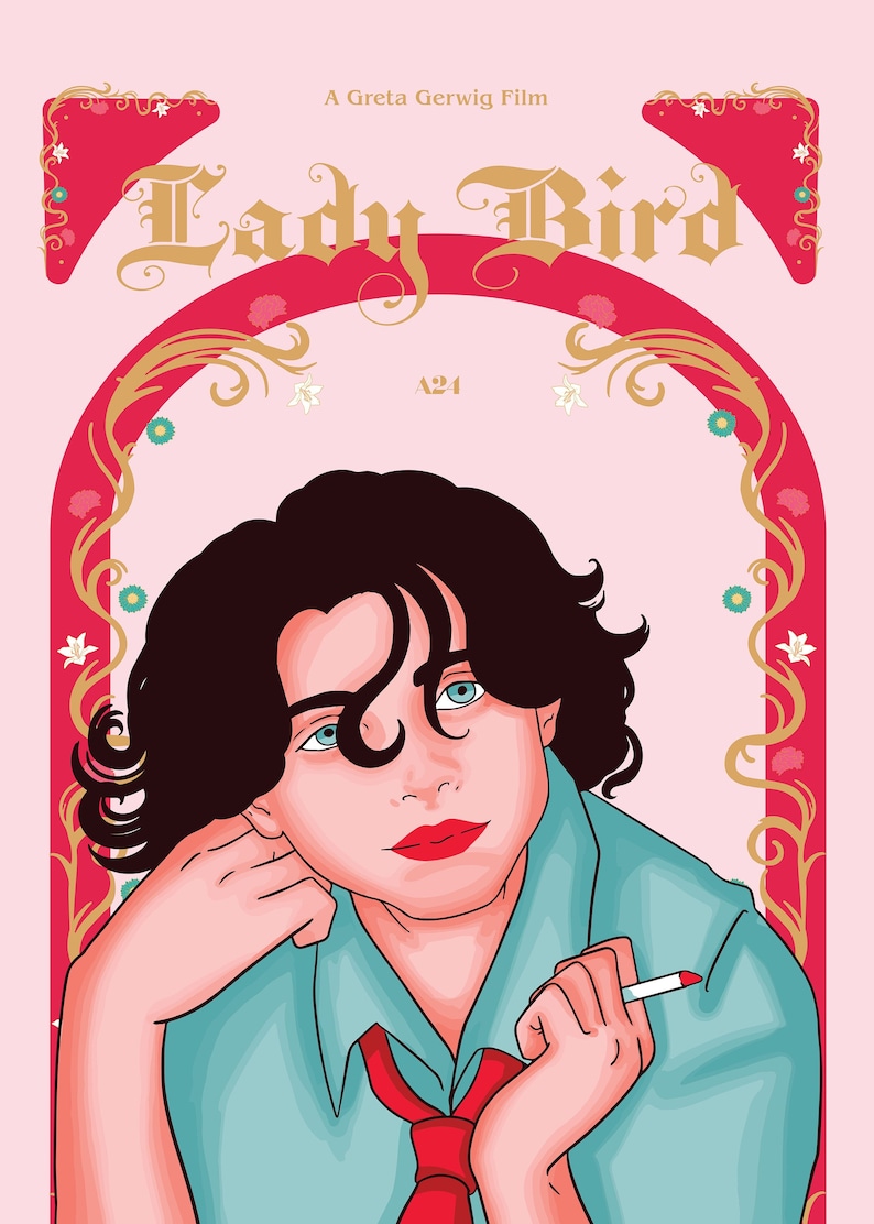 Lady Bird Poster Timothee Chalamet - Etsy