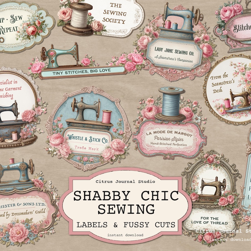 Sewing Machine Label - Etsy