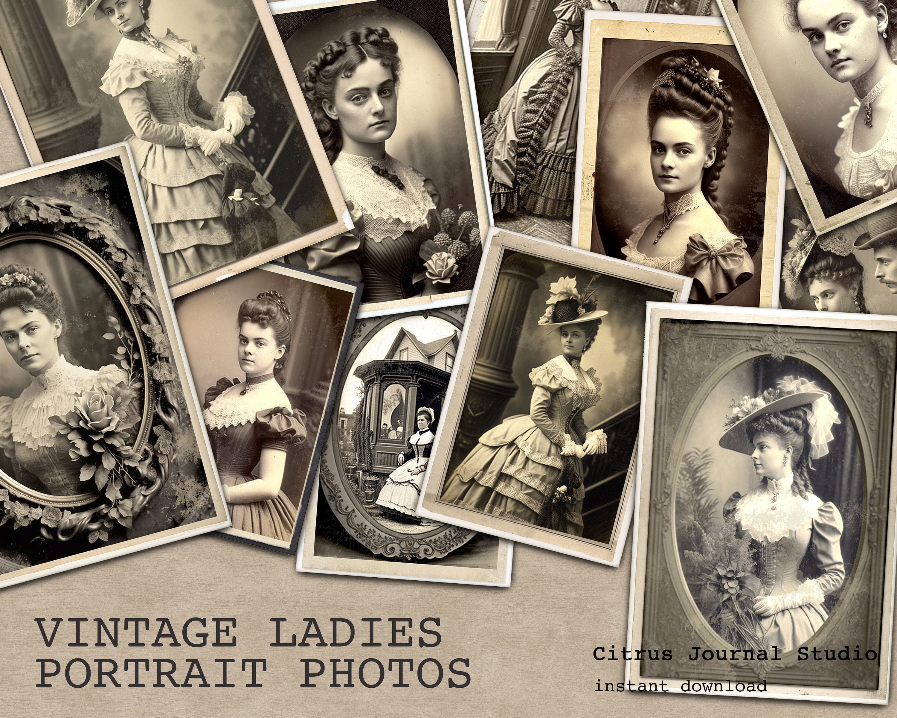 Vintage Women Portraits