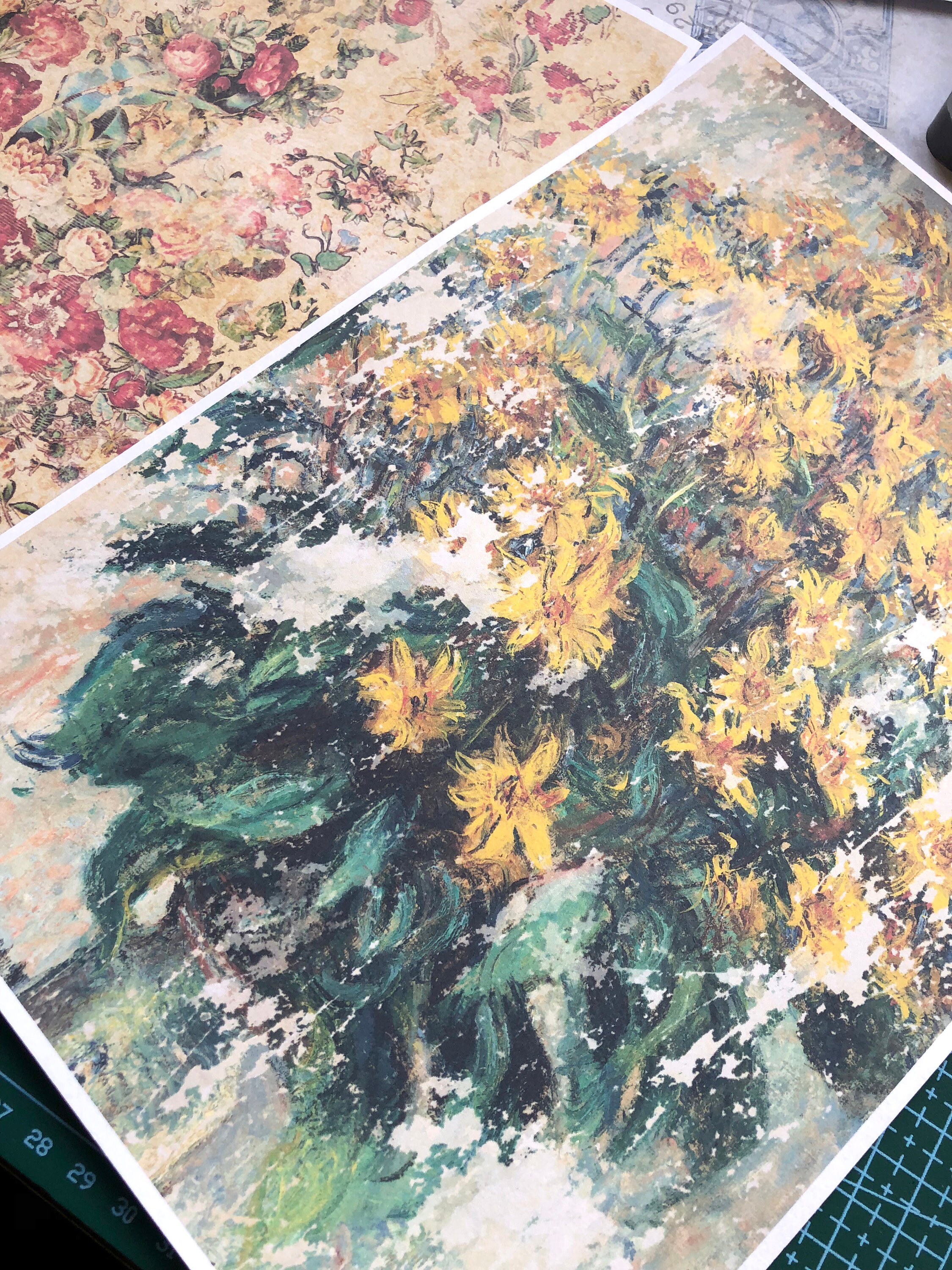 Junk Journal Scrapbook Kit Collage Sheet Decorative Paper - Etsy