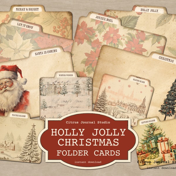Christmas Folder - Etsy
