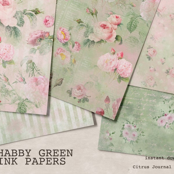 Green Scrapbook - Etsy