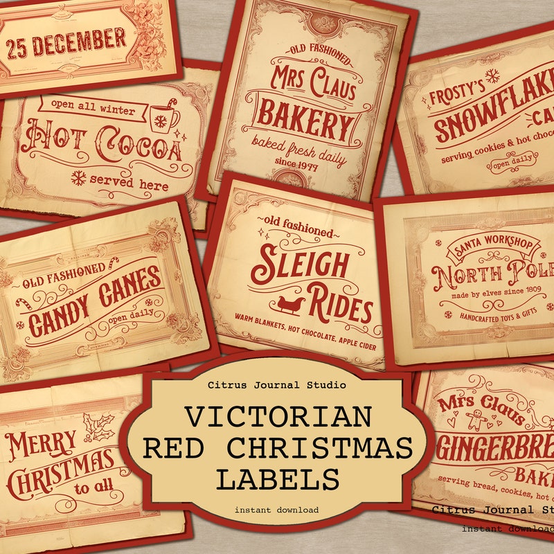 Mrs Claus Bakery Sign - Etsy