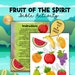 Fruit of the Spirit, Bible Lessons for Kids, VBS Activity, Genesis ...