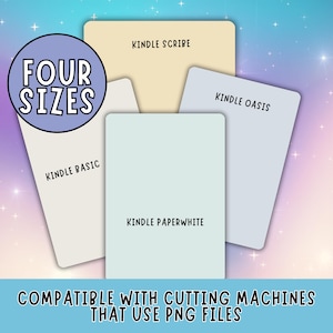 Kindle Inserts Template, Printable Kindle PAPERWHITE Insert, Kindle ...