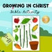 Growing in Christ, Bible Lessons for Kids, VBS Activity, Genesis ...