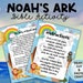 Noah's Ark Bible Lesson for Kids, VBS Activity, Genesis, Christian ...