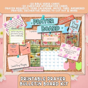 Prayer Board Kit, Prayer Vision Board, Prayer Board Starter Kit, Prayer ...