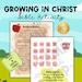 Growing in Christ, Bible Lessons for Kids, VBS Activity, Genesis ...